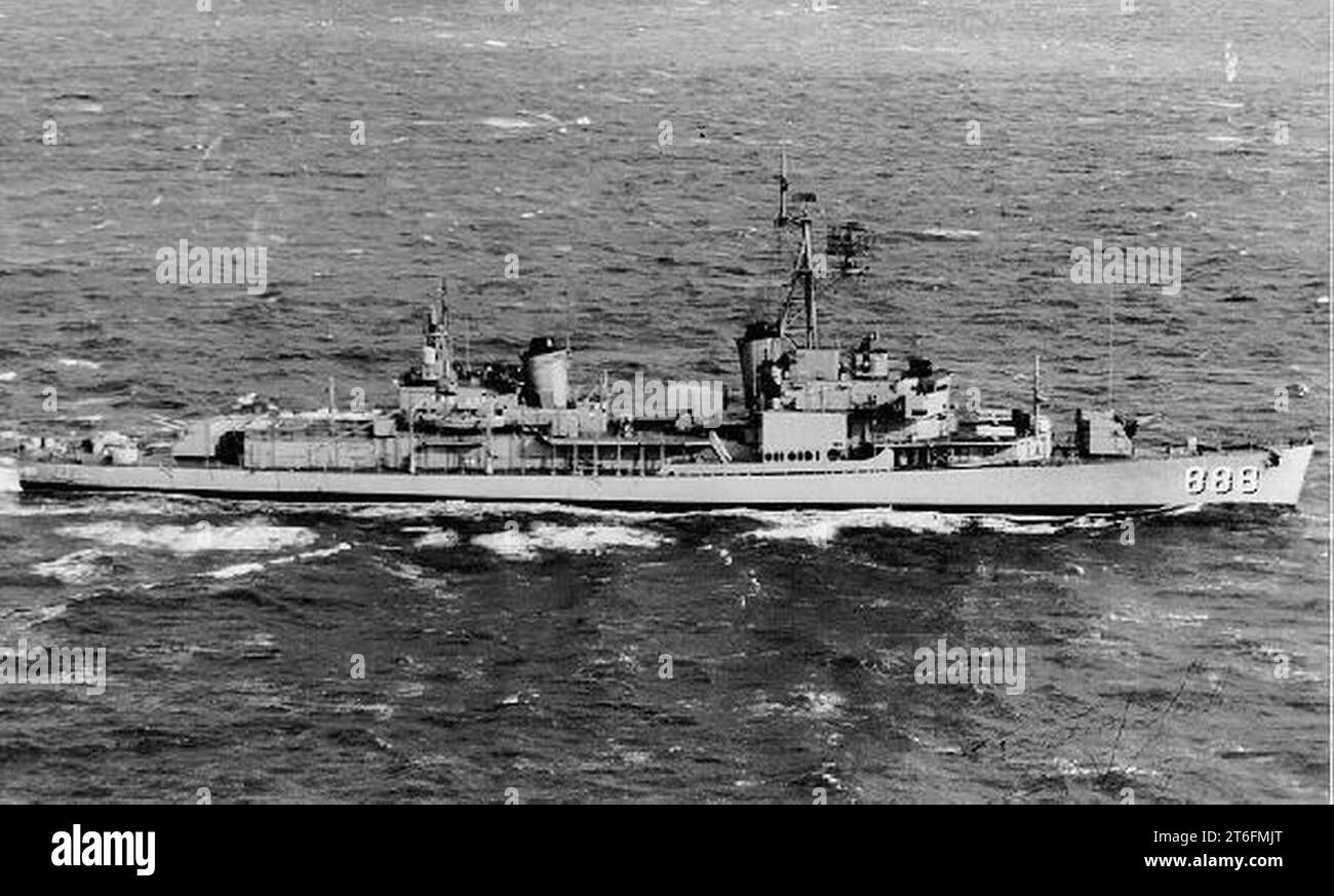 USS Stickell (DD-888) underway, circa in the 1960s Stock Photo - Alamy