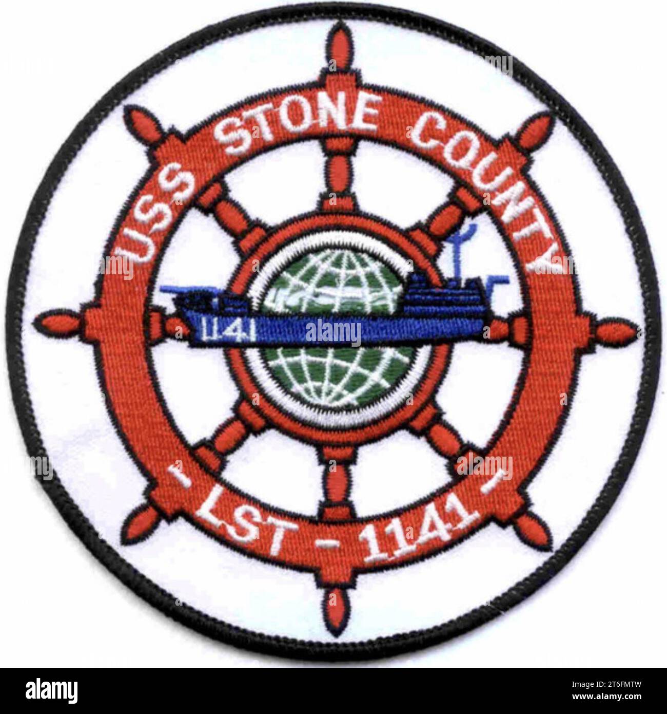 USS Stone County (LST-1141) insignia Stock Photo - Alamy