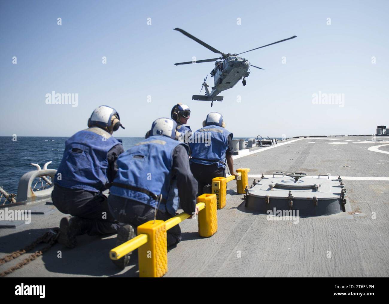 USS STOUT (DDG 55) DESRON 26 VISIT DEPLOYMENT 2016 160919 Stock Photo ...