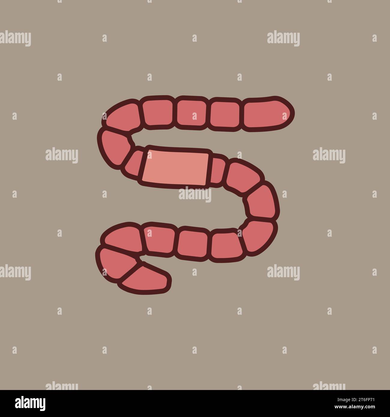 Fishworm vector vectors hi-res stock photography and images - Alamy