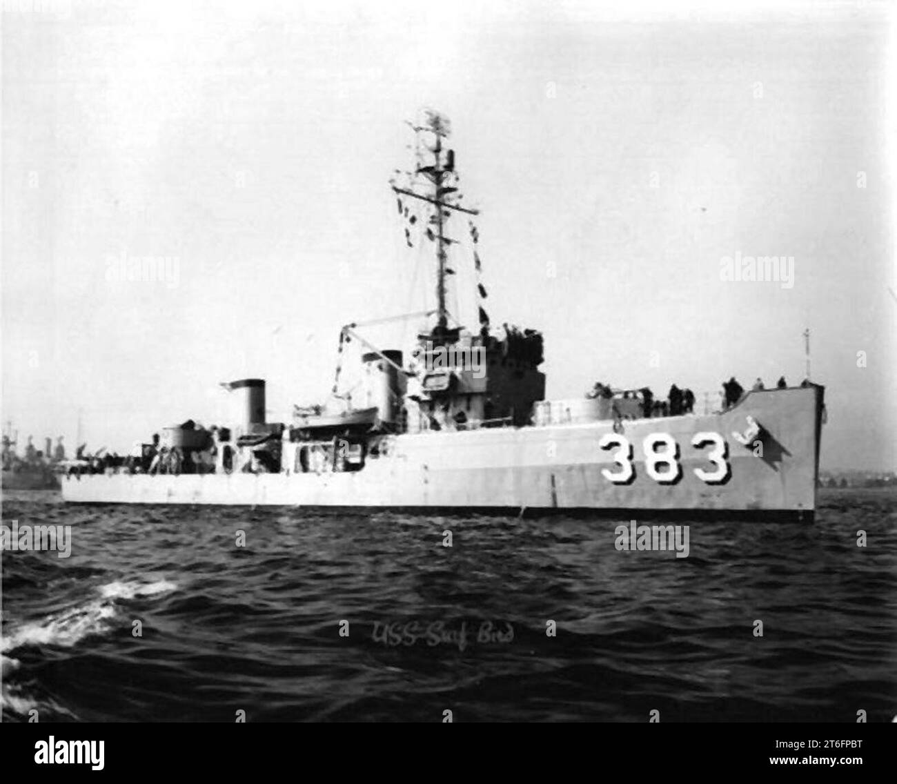 USS Surfbird AM-383 Stock Photo - Alamy