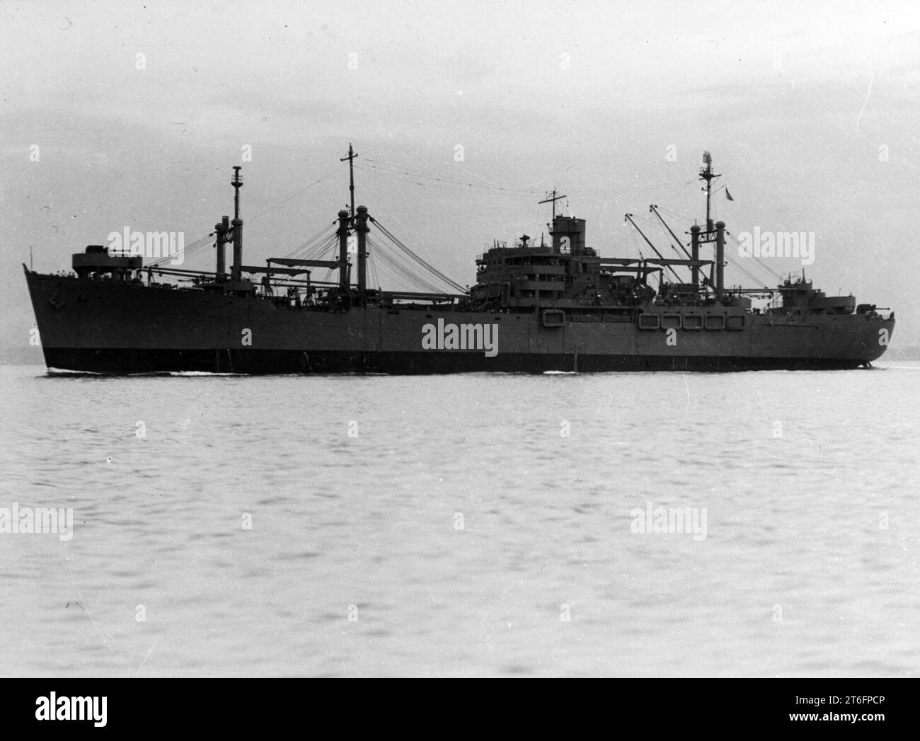 USS Sumter (APA-52) off Baltimore, Maryland (USA), circa in September ...