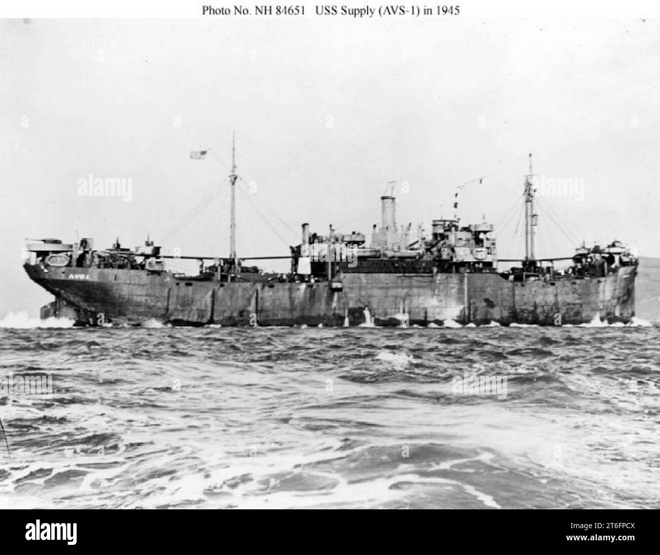 USS Supply (AVS-1 Stock Photo - Alamy