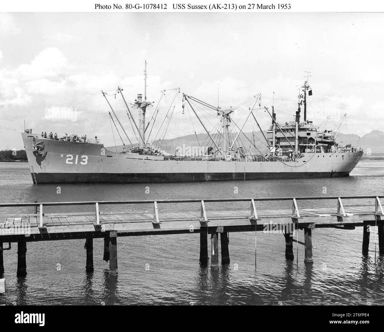 USS Sussex (AK-213 Stock Photo - Alamy