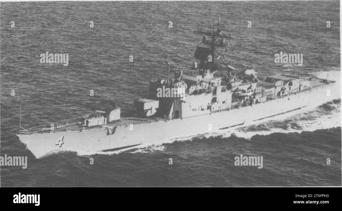 USS Talbot (DEG-4) off Puerto Rico, 1967 Stock Photo - Alamy