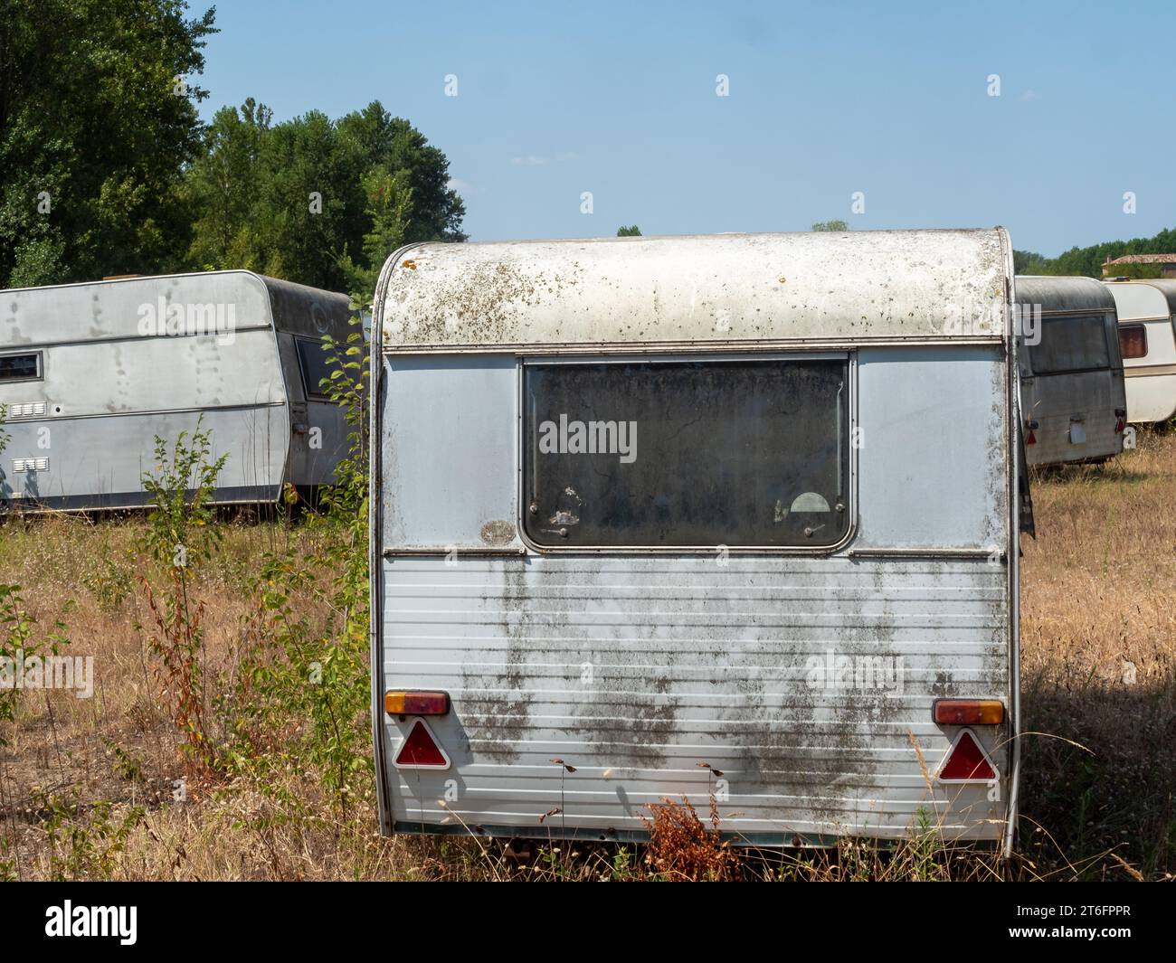Abandoned campsite hi-res stock photography and images - Alamy