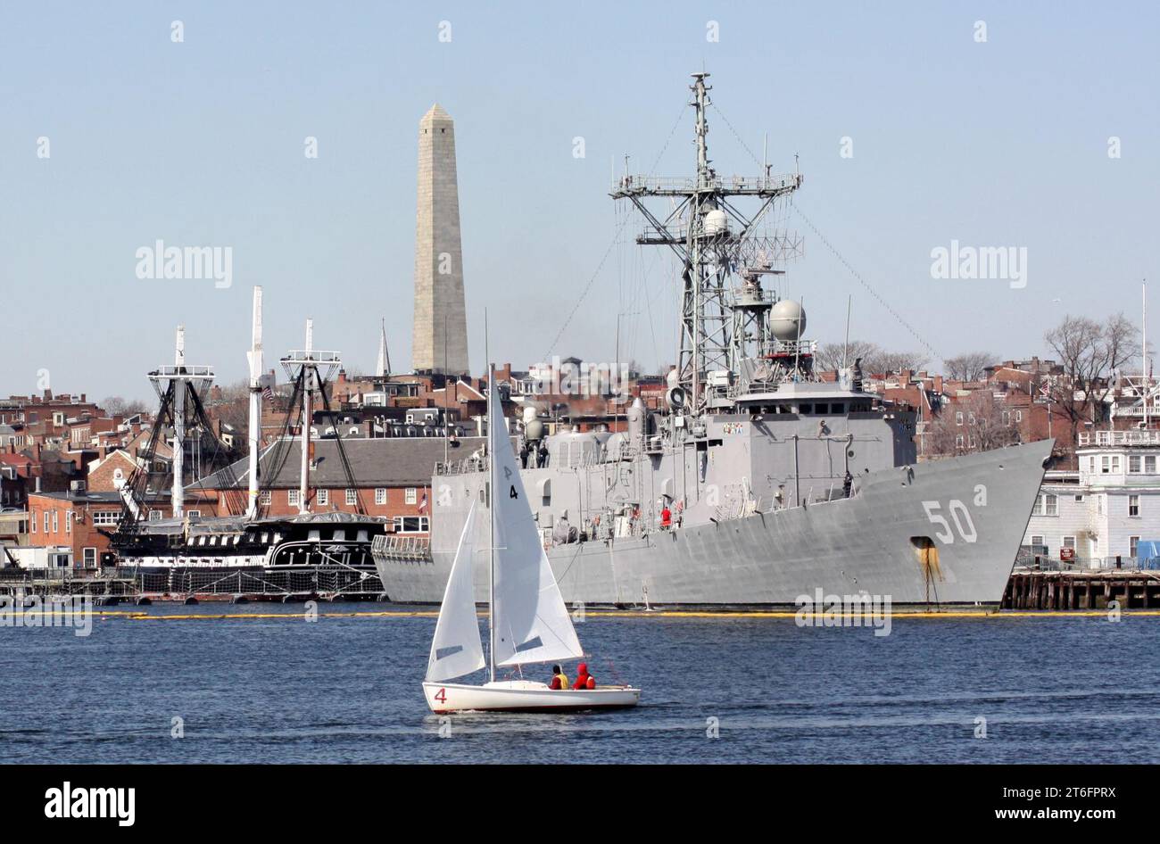 USS Taylor arrives at Charlestown Navy Yard 090313 Stock Photo - Alamy
