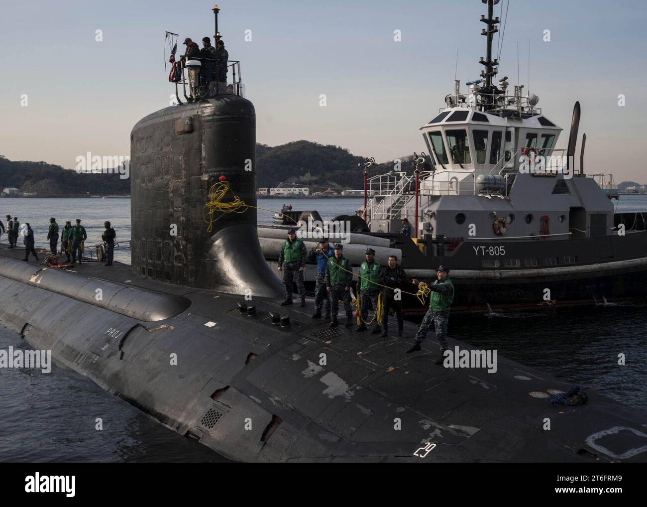 USS Texas visits Yokosuka , Japan. (24811801086 Stock Photo - Alamy
