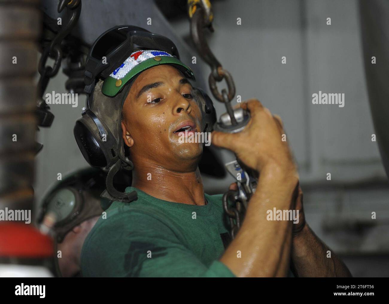 USS Theodore Roosevelt (CVN 71) operations 151012 Stock Photo - Alamy