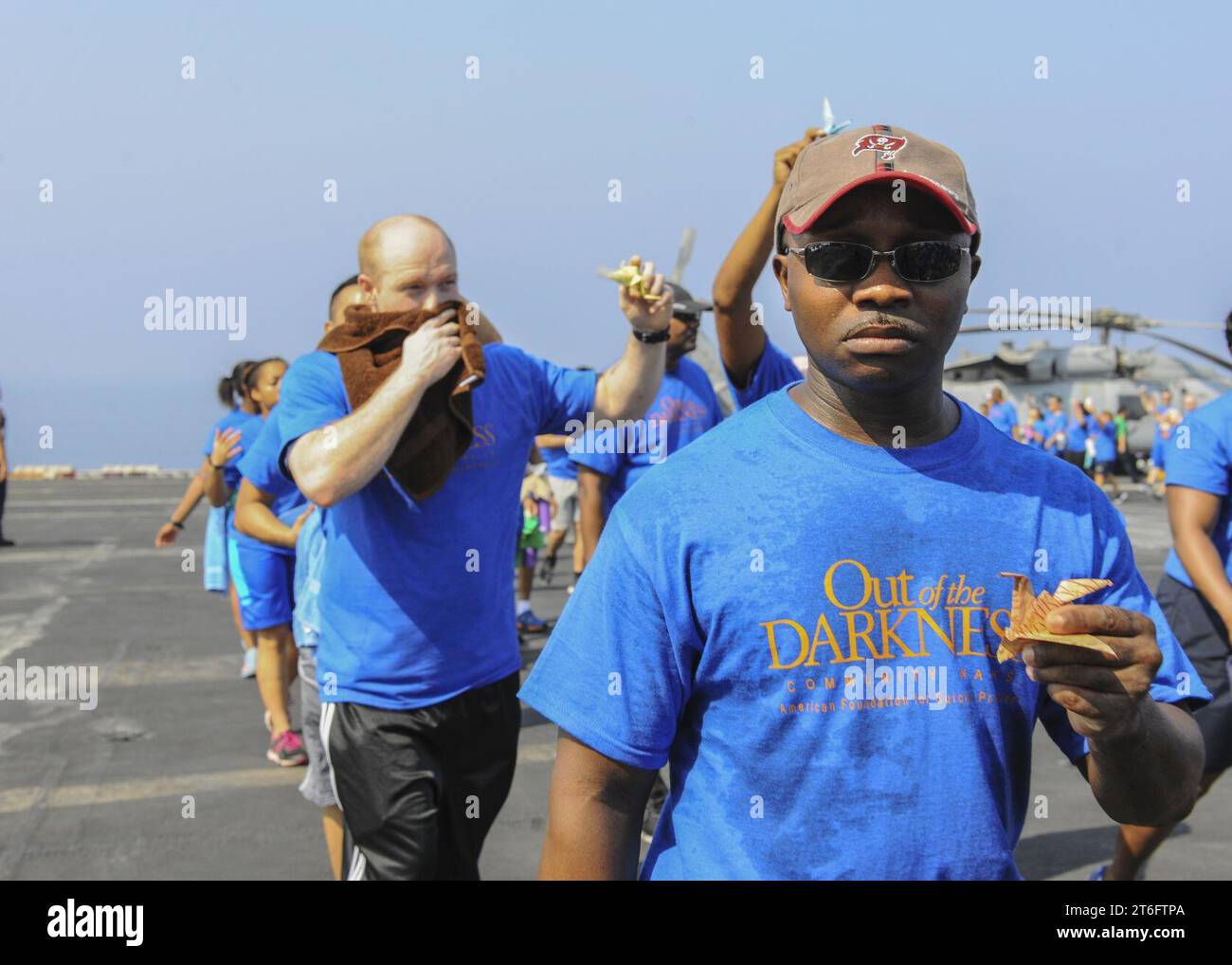 USS Theodore Roosevelt action 150830 Stock Photo - Alamy