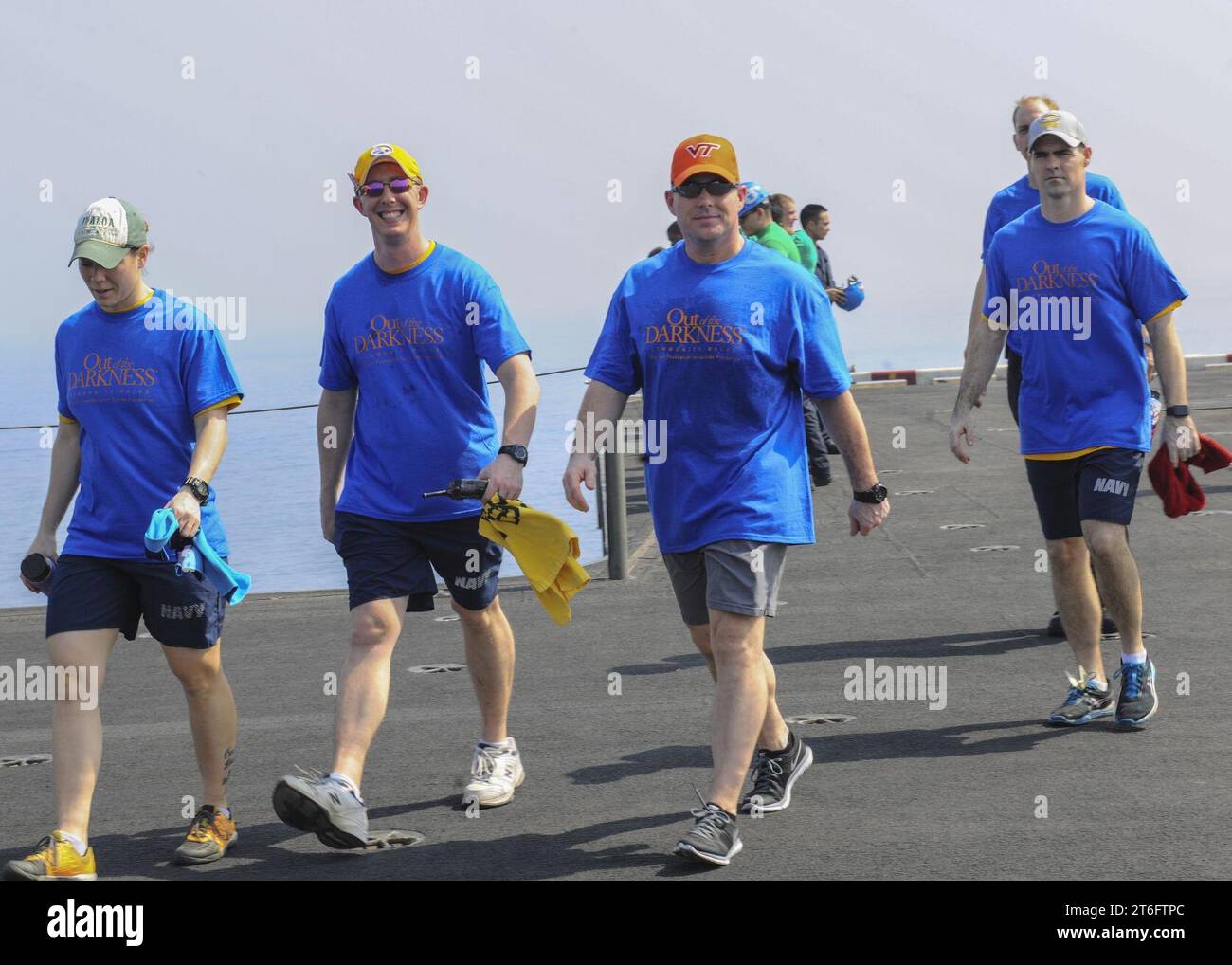 USS Theodore Roosevelt action 150830 Stock Photo - Alamy