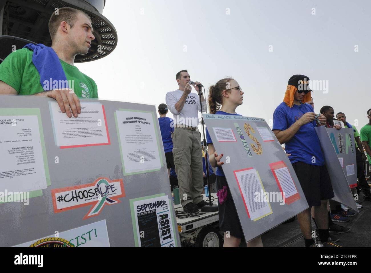 USS Theodore Roosevelt action 150830 Stock Photo - Alamy