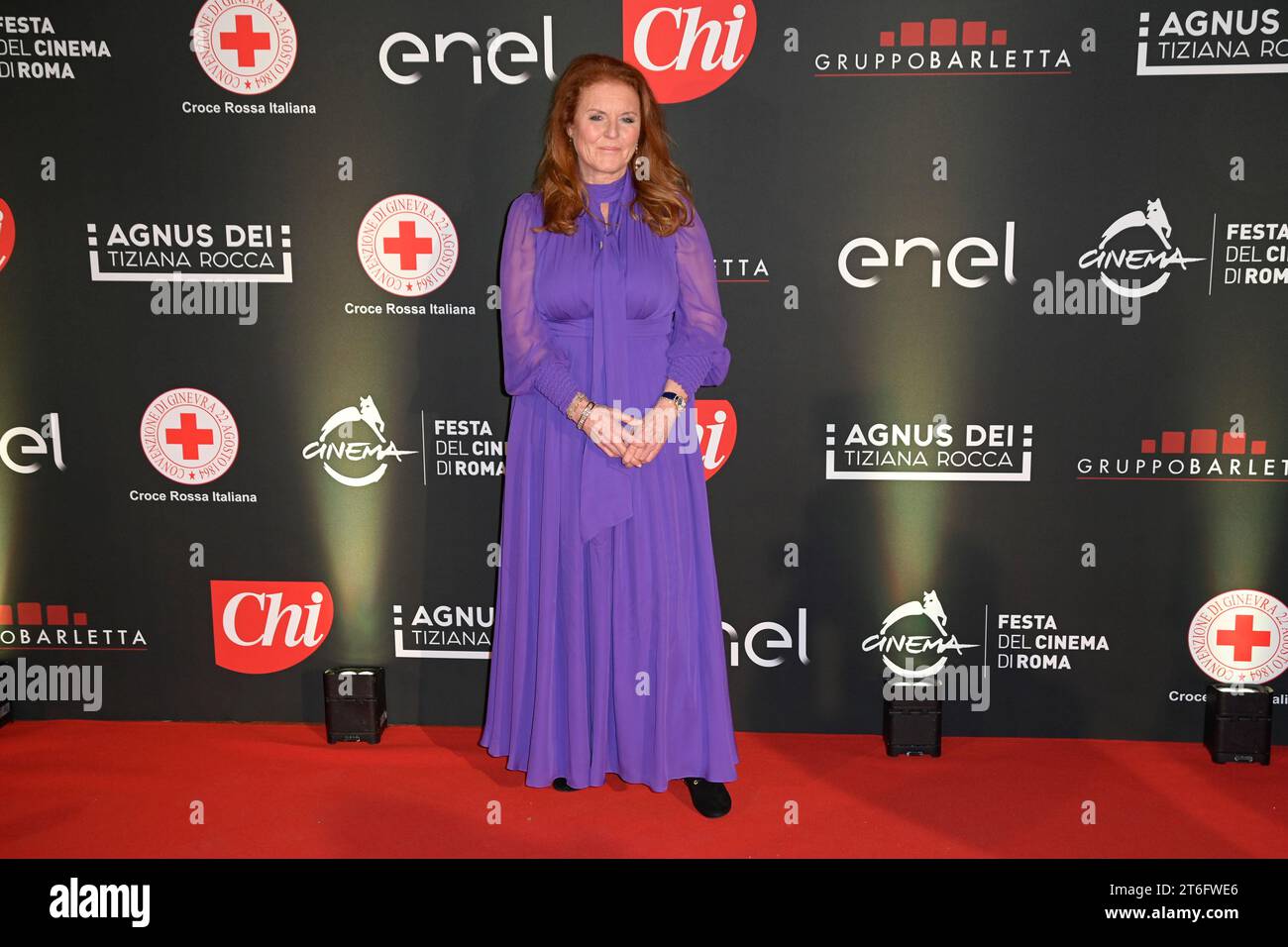 Rome, Italy. 09th Nov, 2023. Sarah Fergusson attends the Charity Event ...
