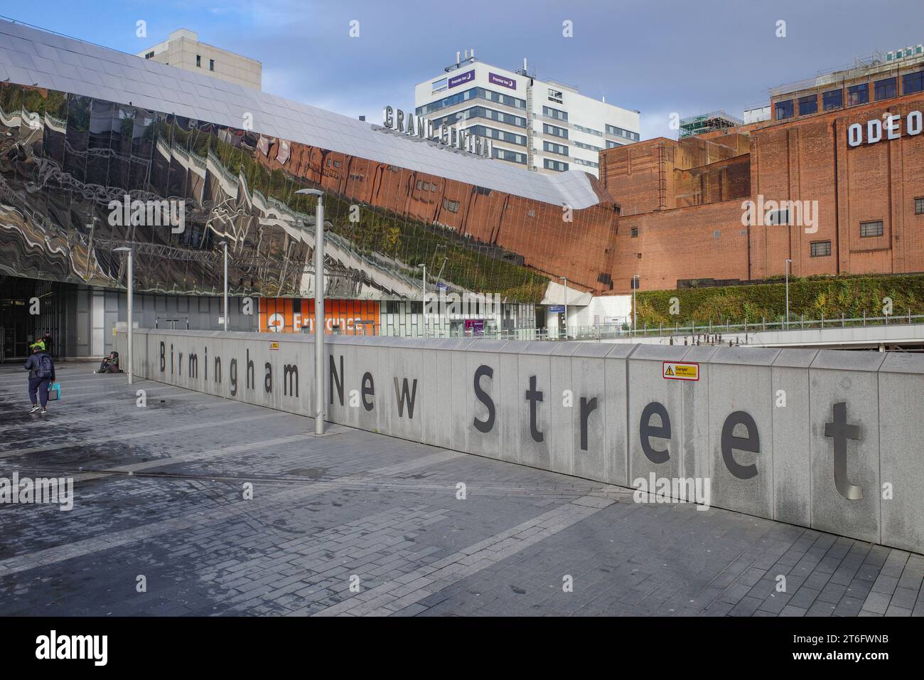 Birmingham, UK - Nov 5, 2023: Exterior views of the redeveloped ...