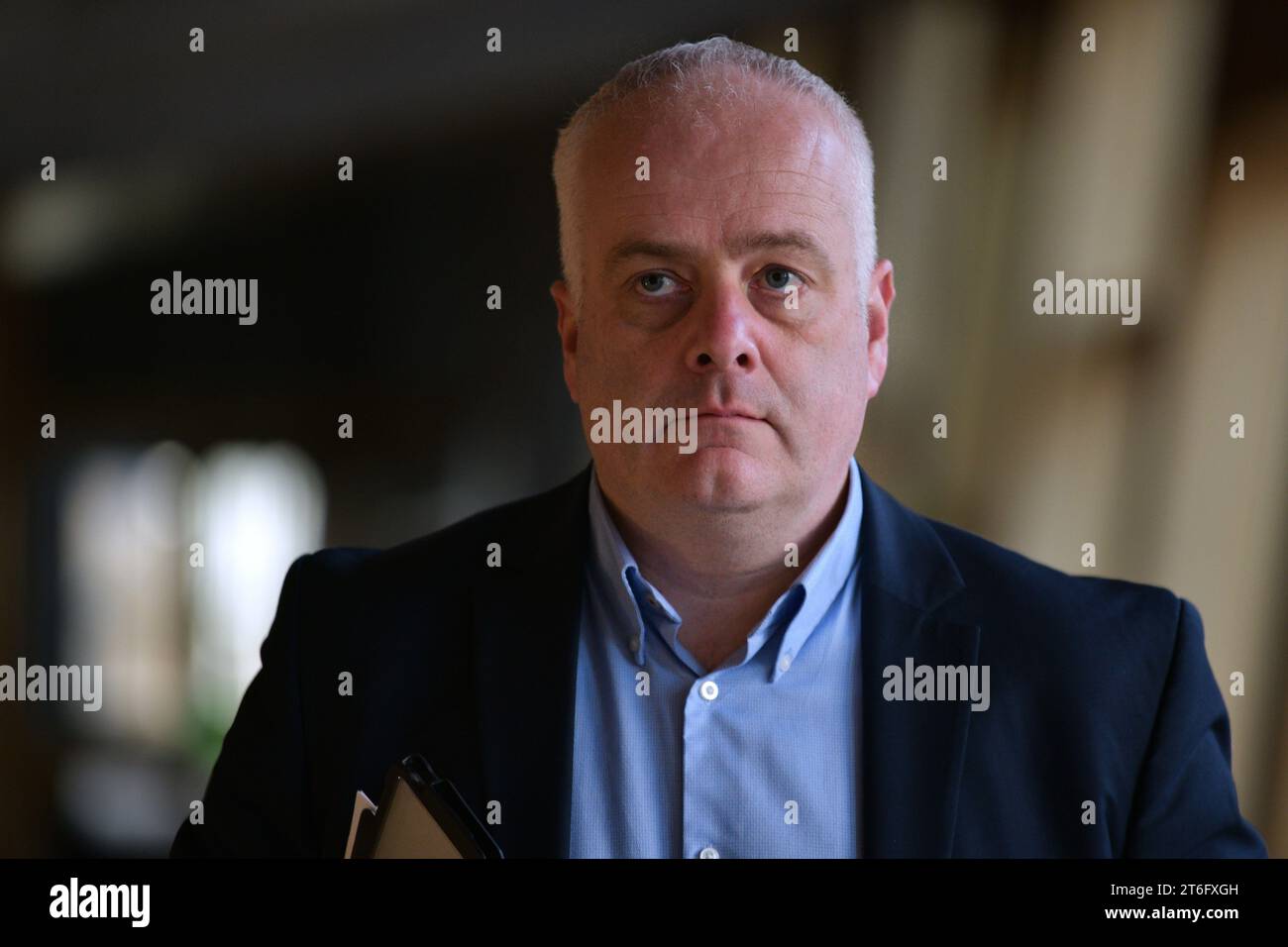 Edinburgh Scotland, UK 09 November 2023Mark Ruskell MSP at the Scottish ...