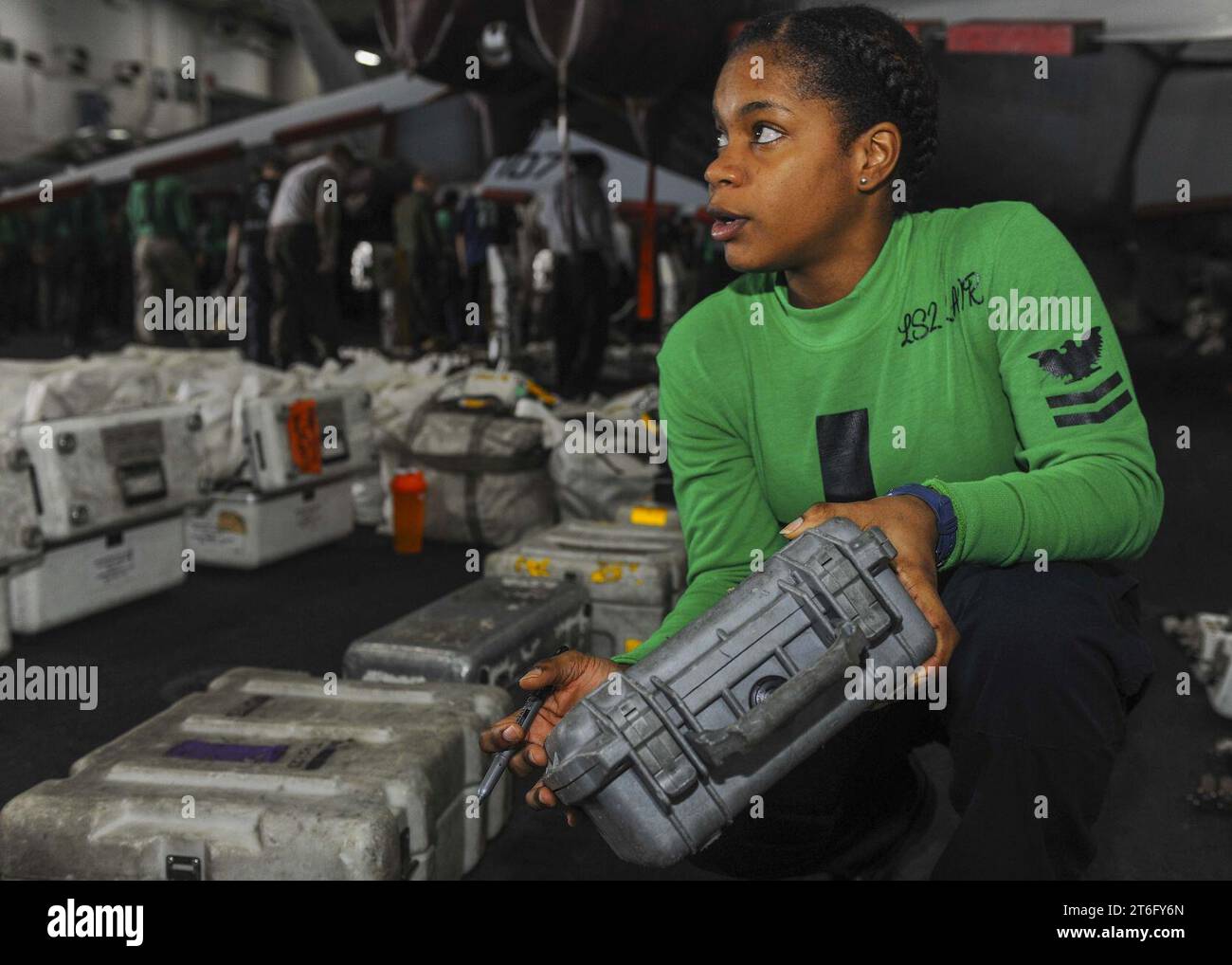 USS Theodore Roosevelt operations 151010 Stock Photo - Alamy