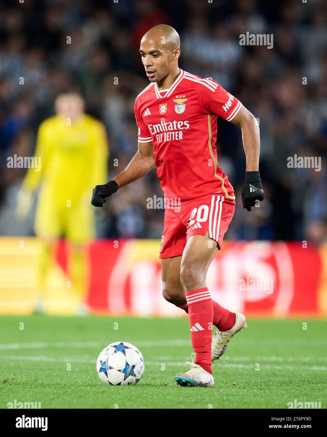 Joao Mario of SL Benfica in action during the Group D - UEFA Champions ...