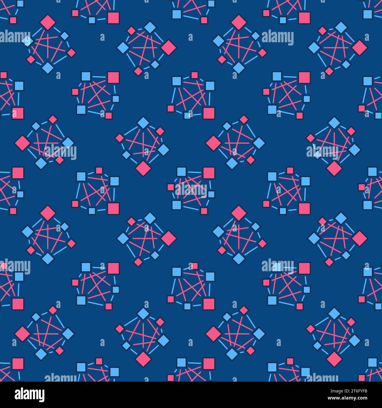 Neural Network Deep Learning vector concept colored seamless pattern ... Neural Network Deep Learning vector concept colored seamless pattern ...