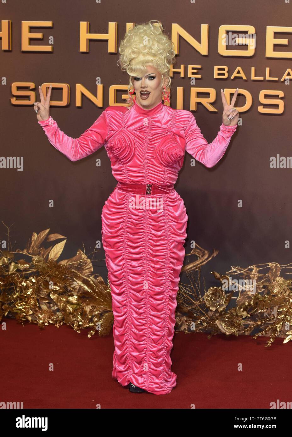 Elektra Fence attends The Hunger Games: The Ballad of Songbirds ...