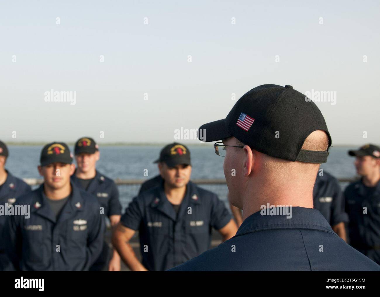 USS Underwood arrives in Guantanamo Bay 120718 Stock Photo - Alamy