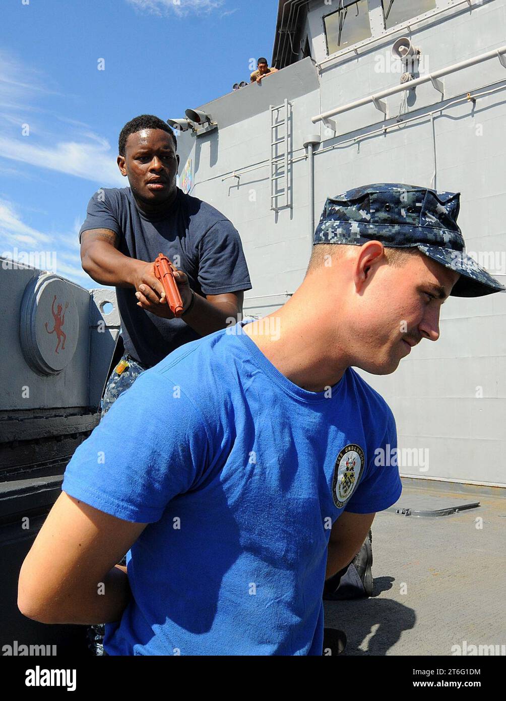 USS Underwood's reactionary force basic course 120815 Stock Photo - Alamy