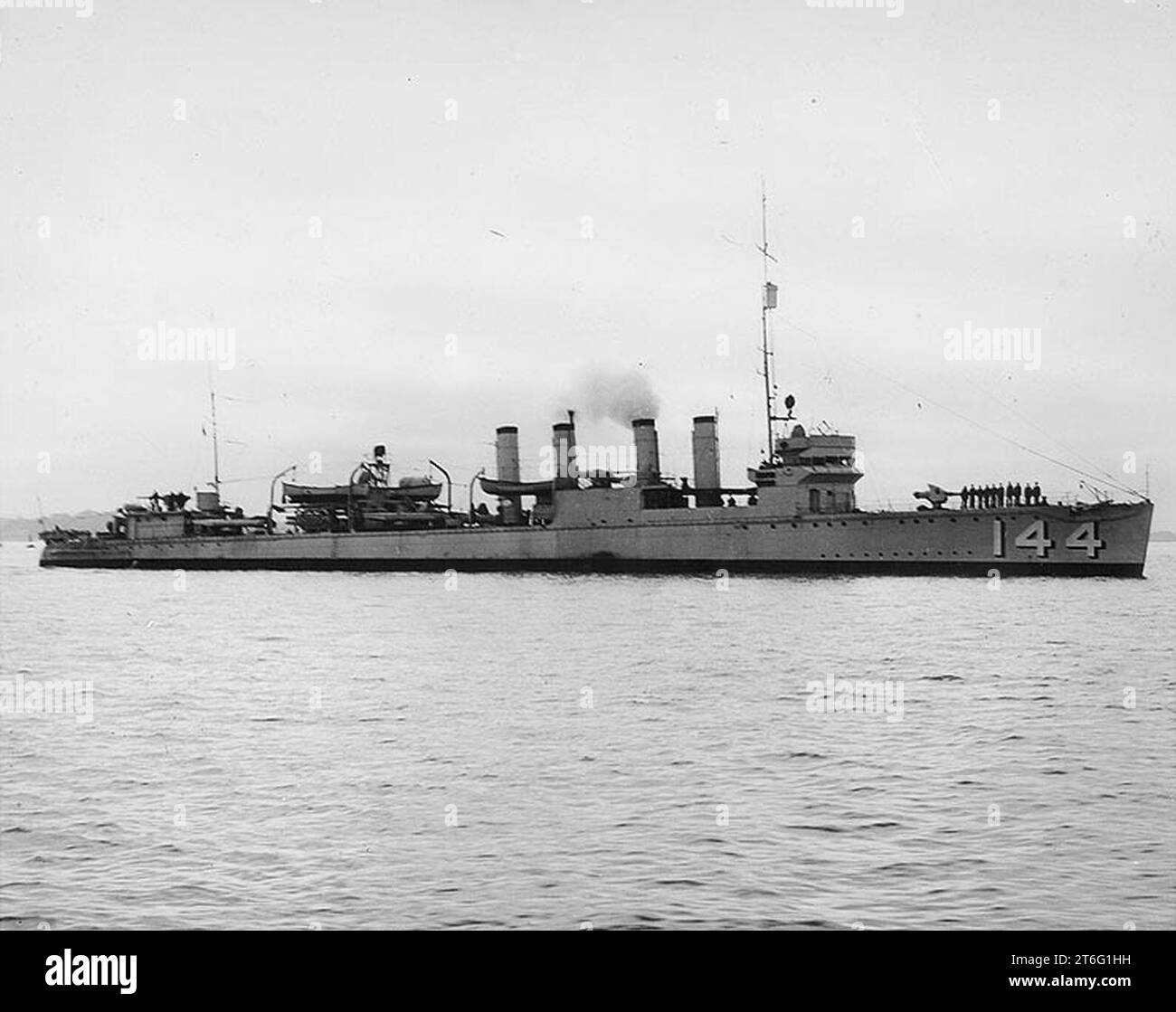 USS Upshur (DD-144) underway, circa 1940-1941 Stock Photo - Alamy