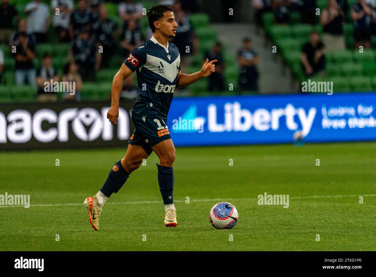 Melbourne, Australia. 10 November, 2023. Melbourne Victory Daniel ...