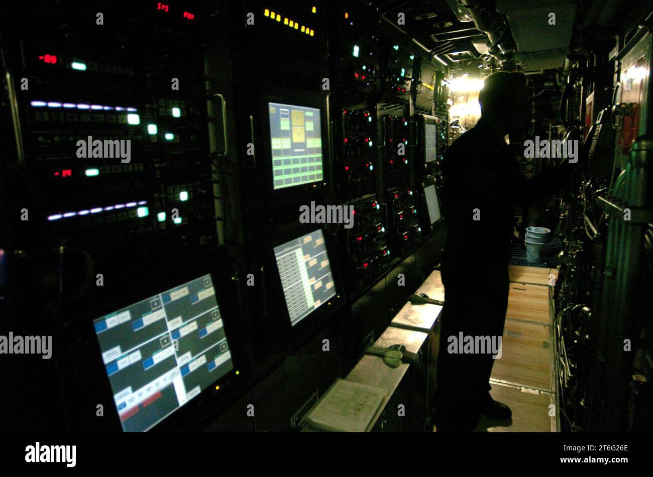 Submarine torpedo control hi-res stock photography and images - Alamy