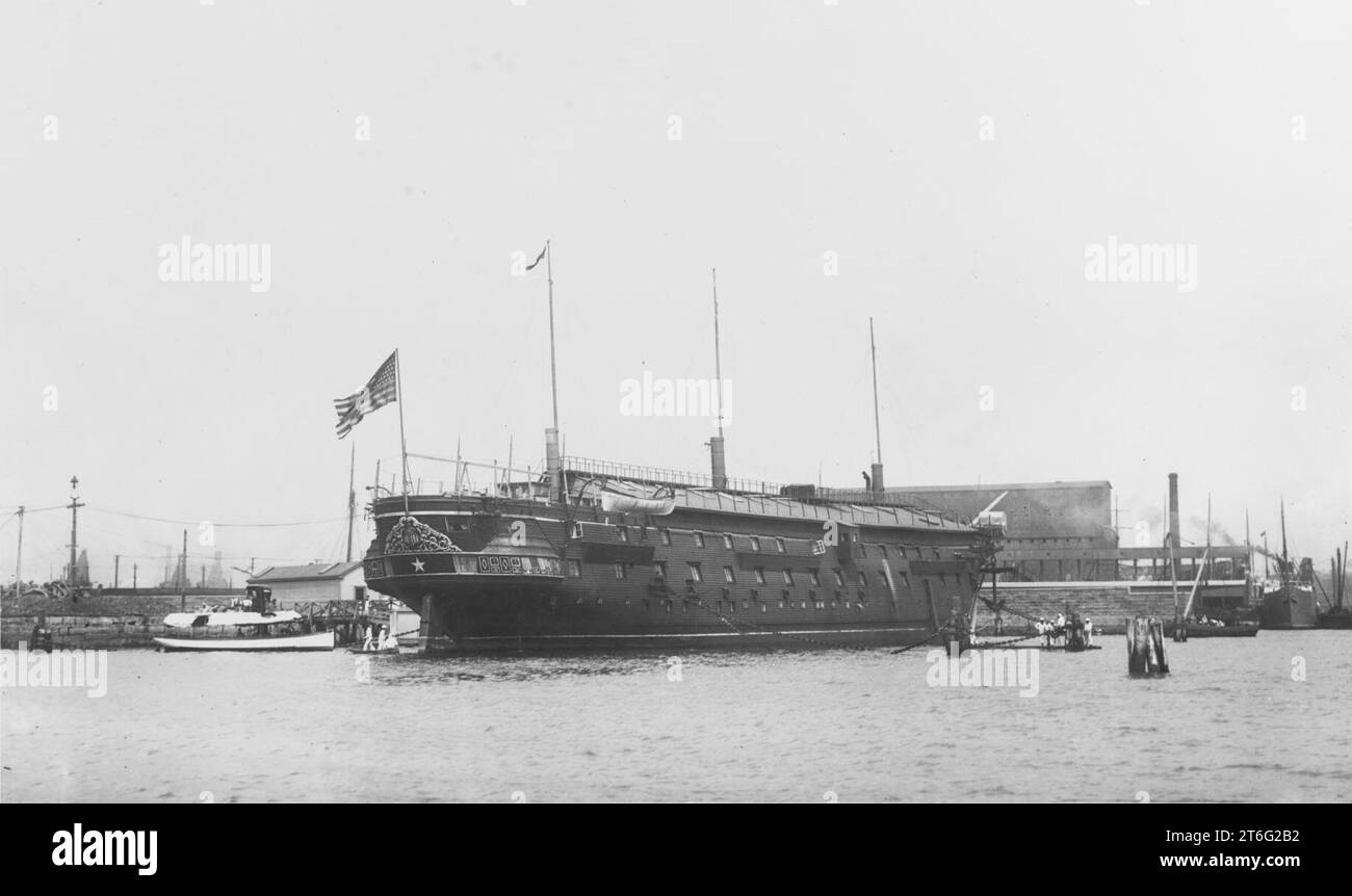 Uss wabash Black and White Stock Photos & Images - Alamy