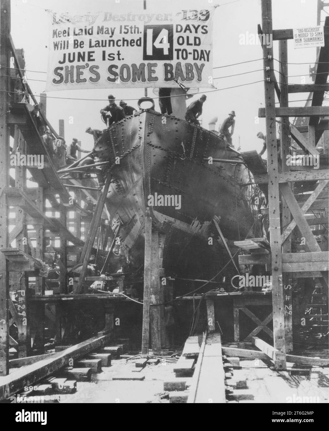 USS Ward (DD-139) - 19 Stock Photo - Alamy