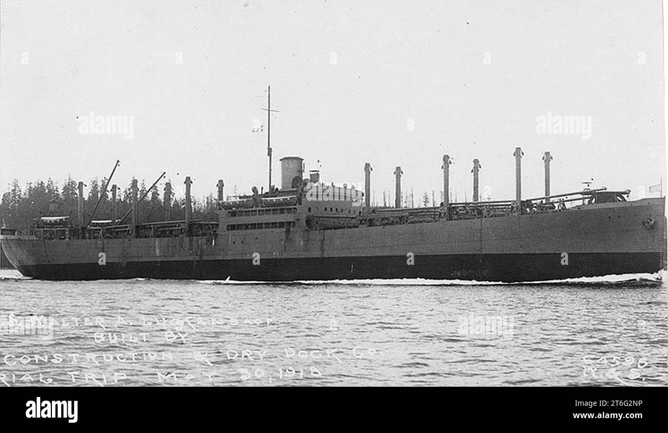 USS Walter A. Luckenbach (ID-3171 Stock Photo - Alamy