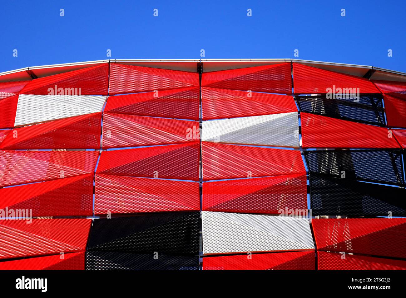 Facade of the Bozsik Arena, named for Hungarian footballer Jozsef ...