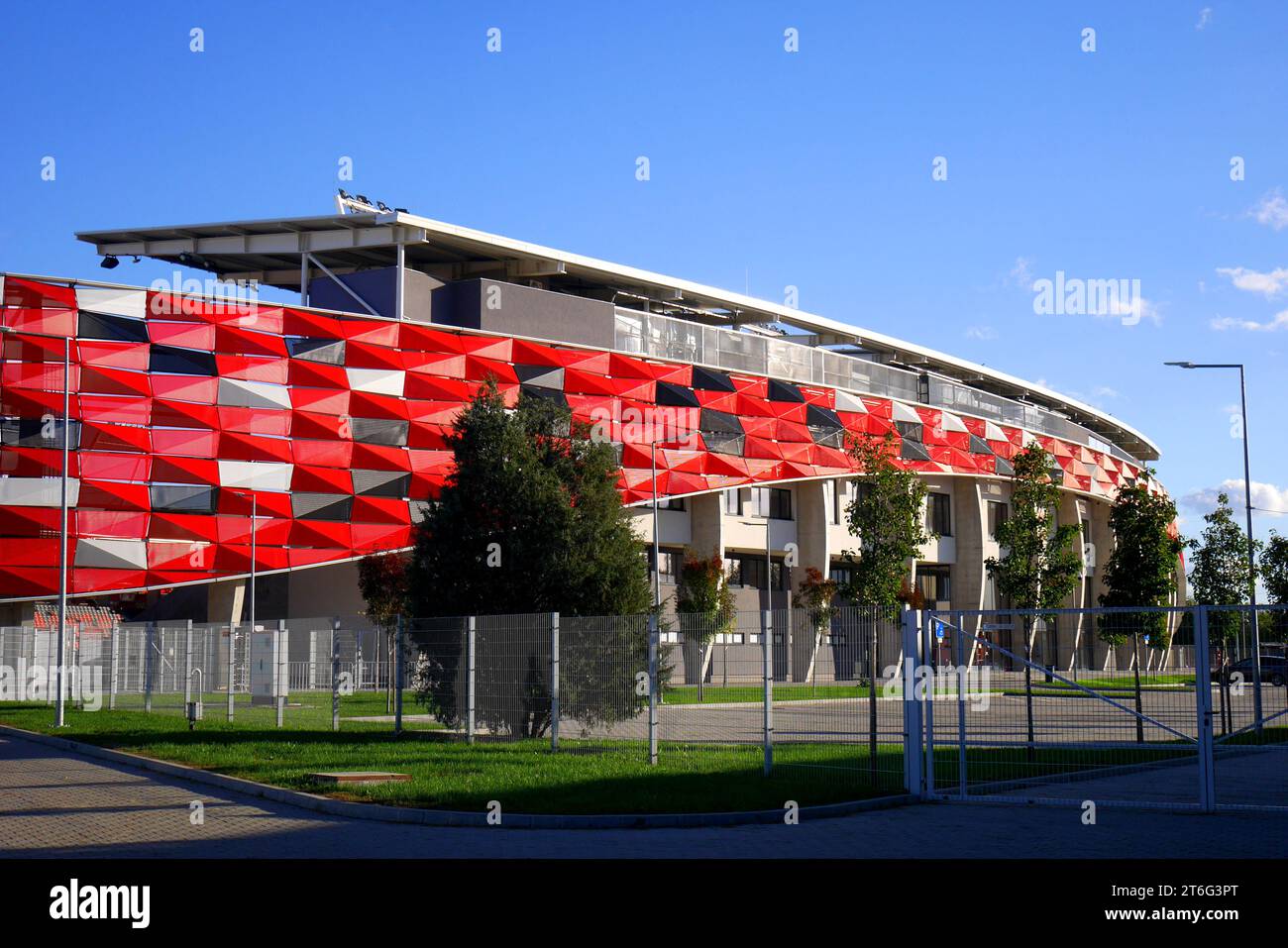 The Bozsik Arena, named after Hungarian footballer Jozsef Bozsik, and ...