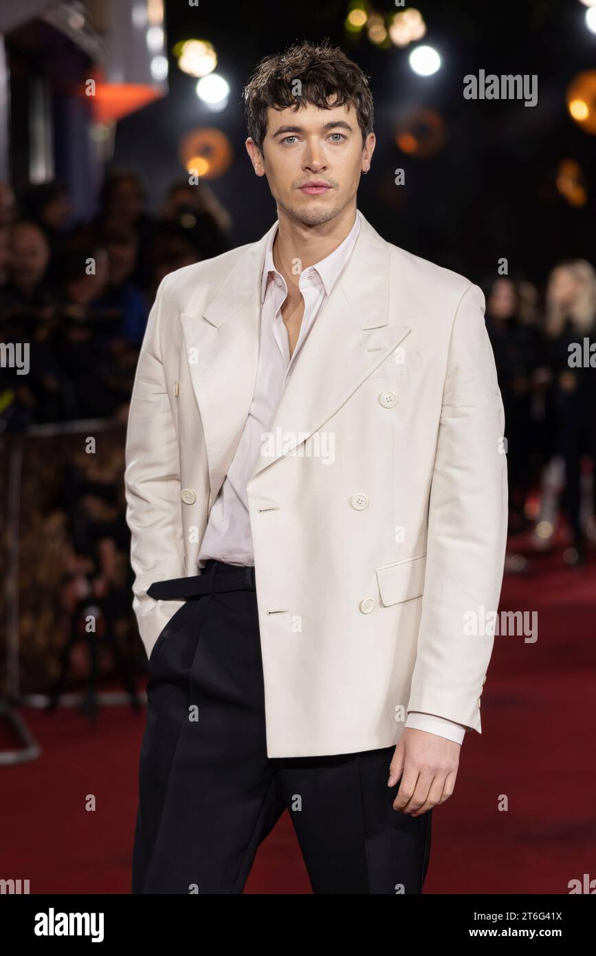 Tom Blyth poses for photographers upon arrival at the World premiere of ...