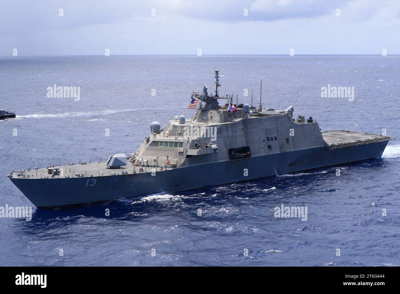 USS Wichita (LCS-13) and Jamaica Defence Force Coast Guard patrol ...