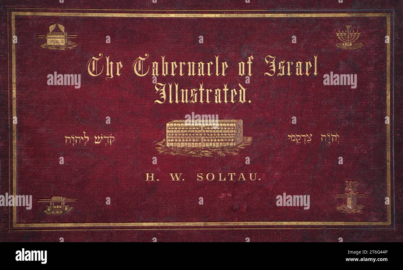 Leather Bound Front Cover of The book The Tabernacle of Israel ...