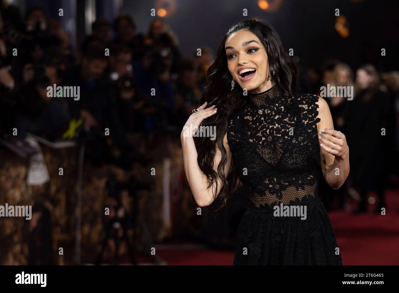 Rachel Zegler poses for photographers upon arrival at the World ...