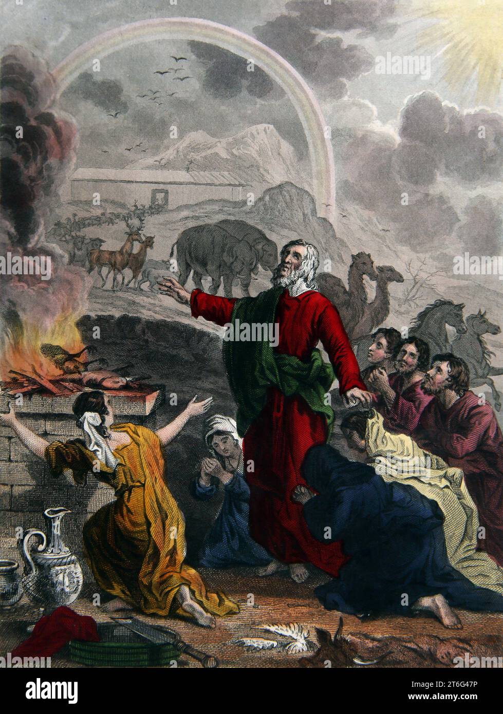 The altar of burnt offering hi-res stock photography and images - Alamy