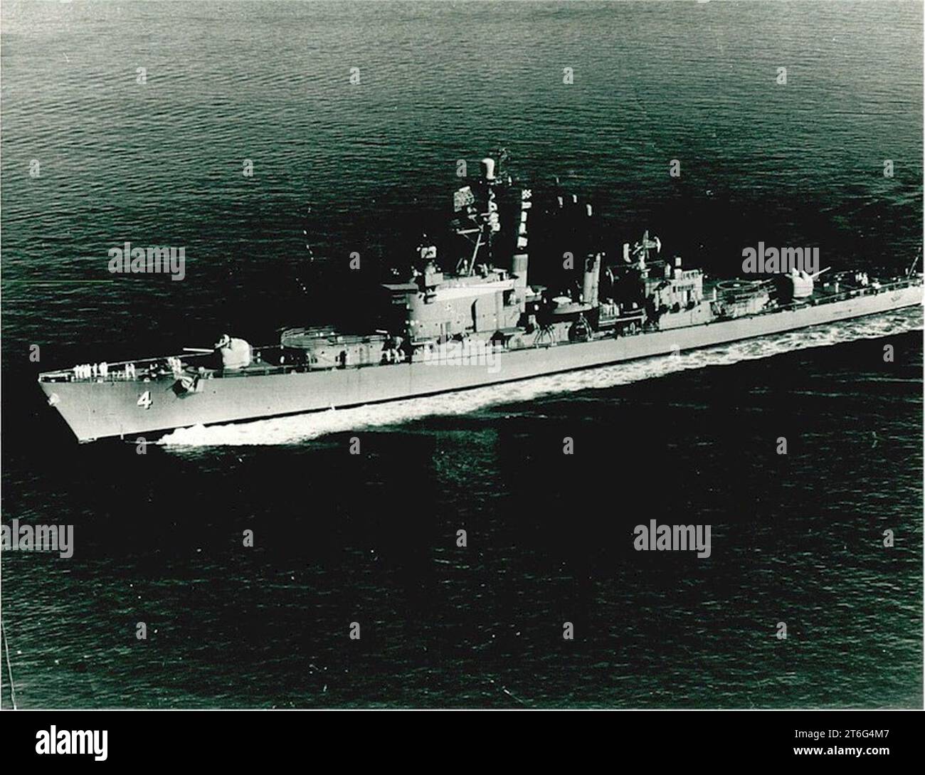 USS Willis A. Lee (DL-4) underway, circa in 1967-1968 Stock Photo - Alamy