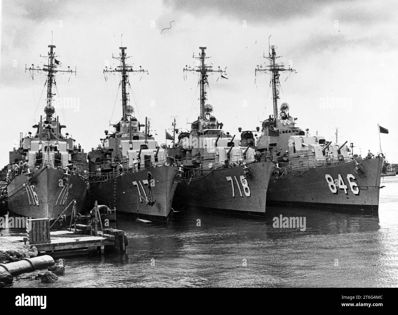 USS Wiltsie (DD-716), USS Theodore E. Chandler (DD-717), USS Hamner (DD ...