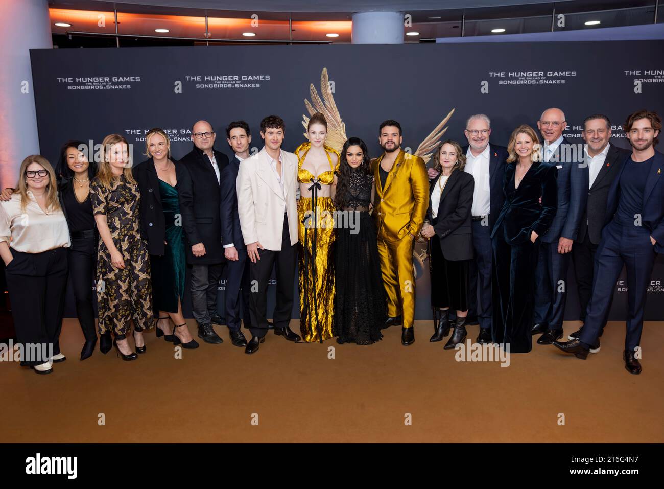 Brad Simpson, Michael Lesslie, Tom Blyth, Hunter Schafer, Rachel Zegler ...