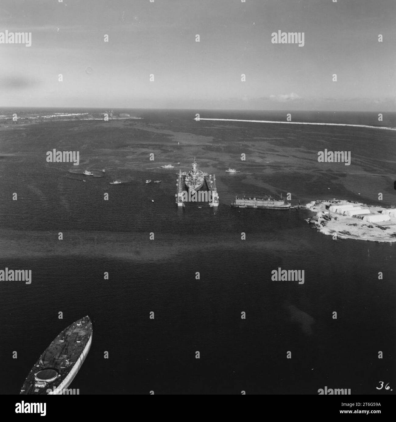 Apra harbor Black and White Stock Photos & Images - Alamy
