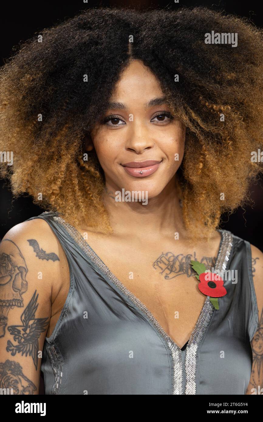 Yinka Bokinni poses for photographers upon arrival at the World ...