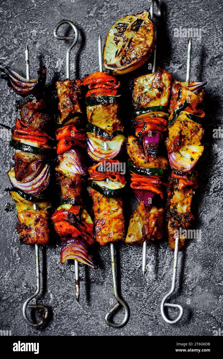 Fish kebab hi-res stock photography and images - Alamy