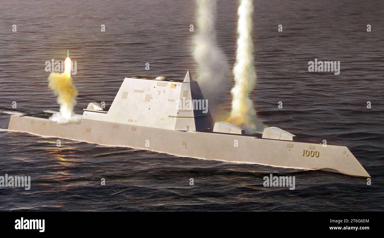 USS Zumwalt (DDG-1000) 1 Stock Photo - Alamy