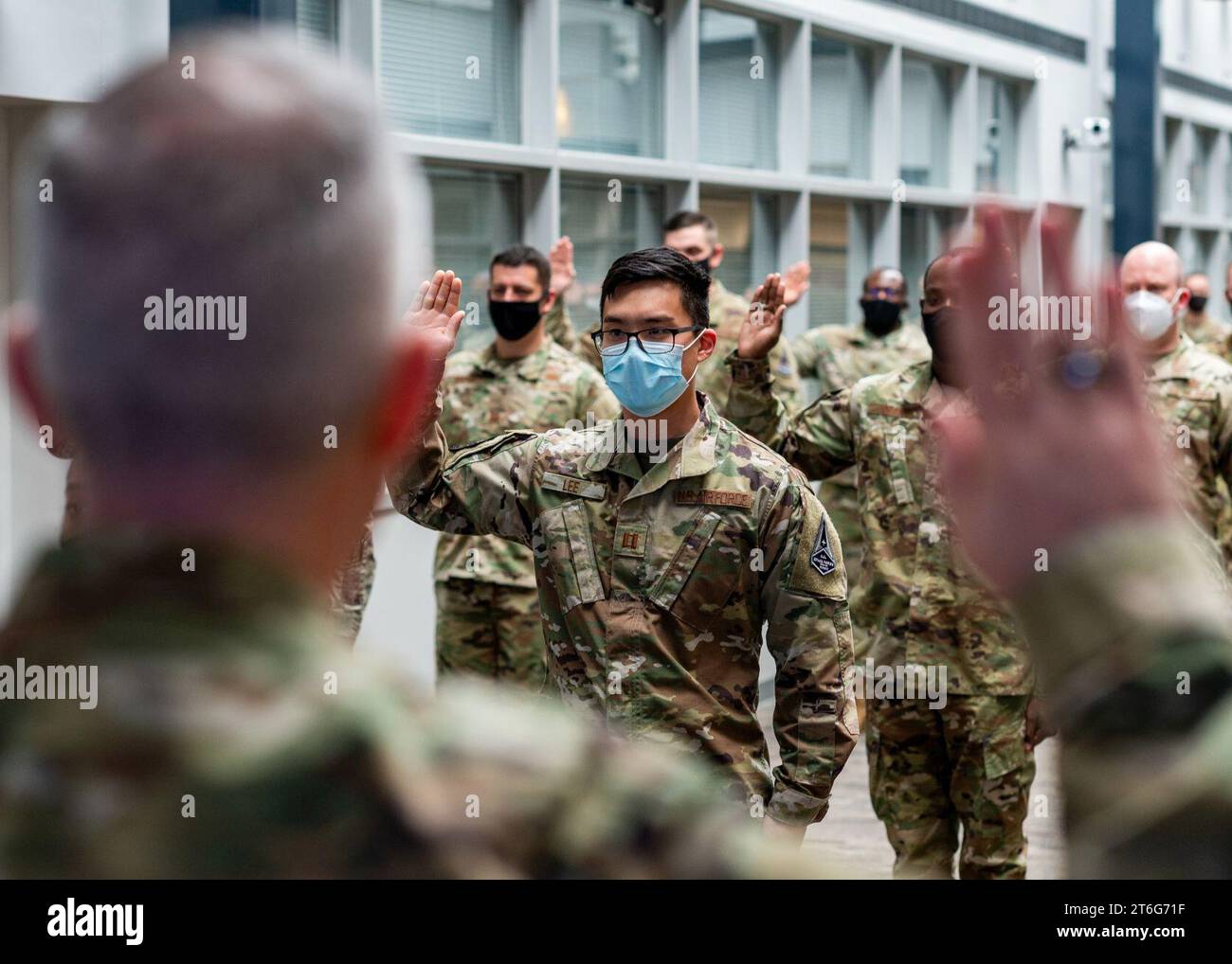 USSF Transfer –HQ SpOC (6 Stock Photo - Alamy