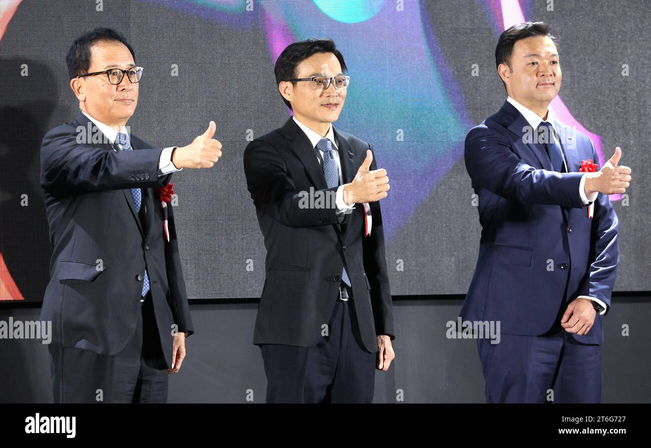 Tokyo, Japan. 10th Nov, 2023. Japan's electronics company Sharp ...