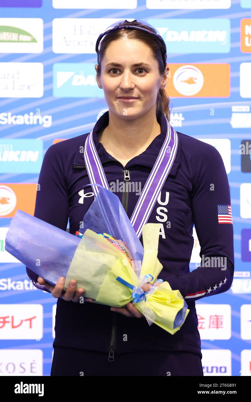 Hokkaido, Japan. 10th Nov, 2023. Goetz Kimi (USA) Speed Skating : ISU ...