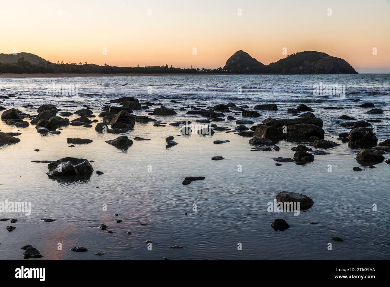 Serene Seascape at Kemp Beach, Capricorn Coast National Park, Rosslyn ...