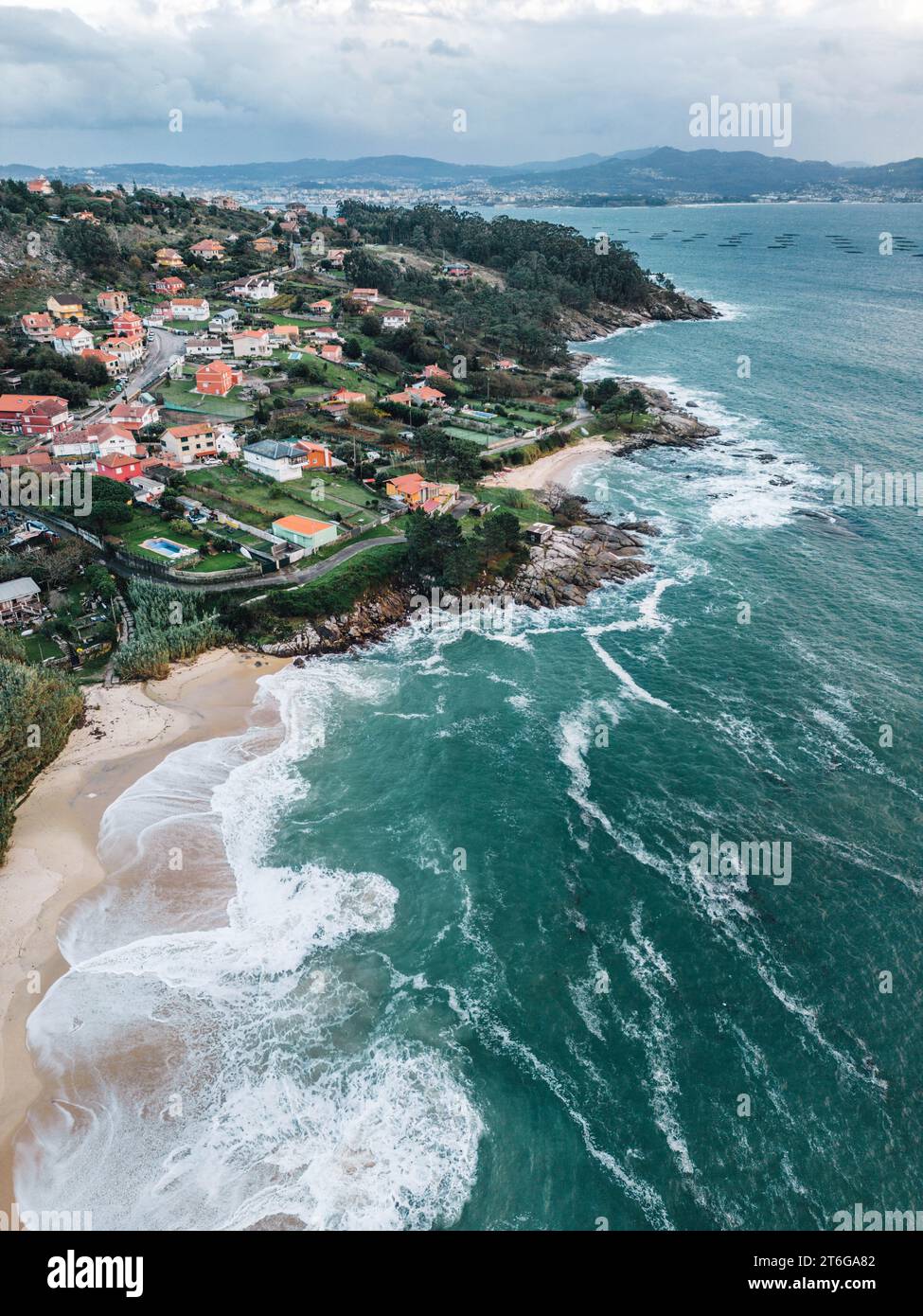 Drone galicia hi-res stock photography and images - Alamy